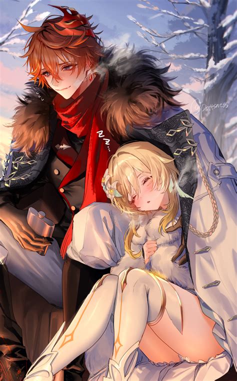 Pottsness Lumine Genshin Impact Tartaglia Genshin Impact Genshin