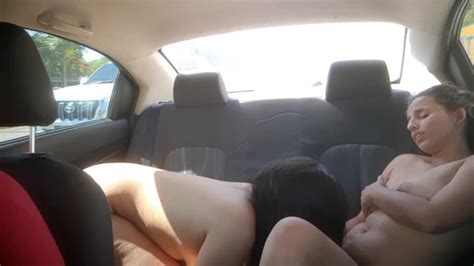 Hot Sex Between Cute Lesbians In Uber