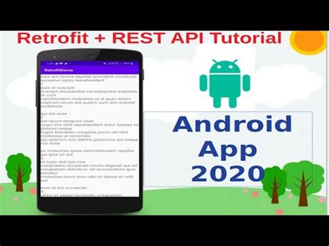 Retrofit And Rest Api Android Tutorial Kotlin Json Api Sync