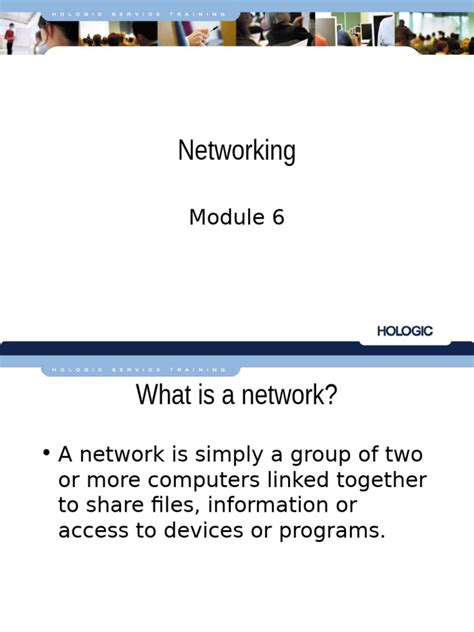 Module 6s Networking Rev2 Pdf Computer Network File Transfer Protocol