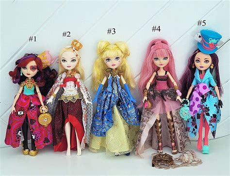 🔥ever After High Dolls Girls Thronecoming Way Too Wonderland💣 Descubra