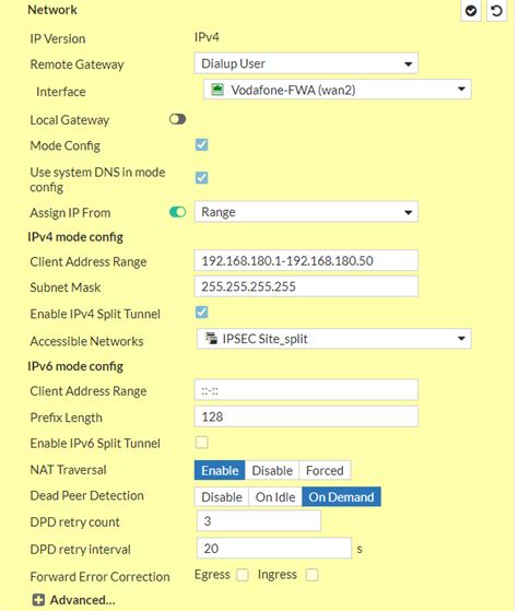 Solved Client Vpn Ipsec With Forticlient Fail Fortinet Community