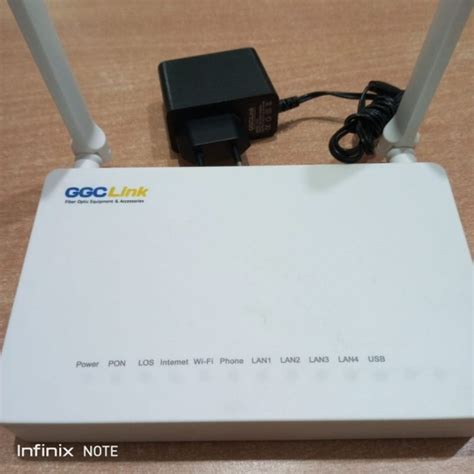 Jual ONT XPON GGCLINK G665 XPON BISA EPON GPON ONU SUPORT OMCI DI OLT ZTE BEKAS SEPERTI BARU