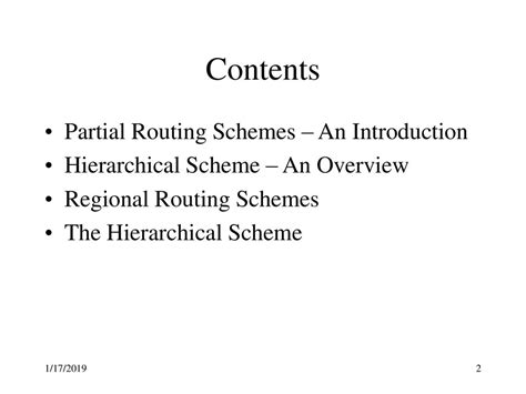 Hierarchical Routing Scheme Ppt Download