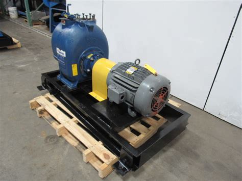 Gorman Rupp T4a60s B 20hp Self Priming End Suction Centrifugal Pump 4