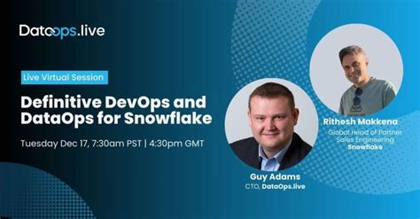 next tuesday 12 17 snowflake has devops capabilities from git version control to declarative