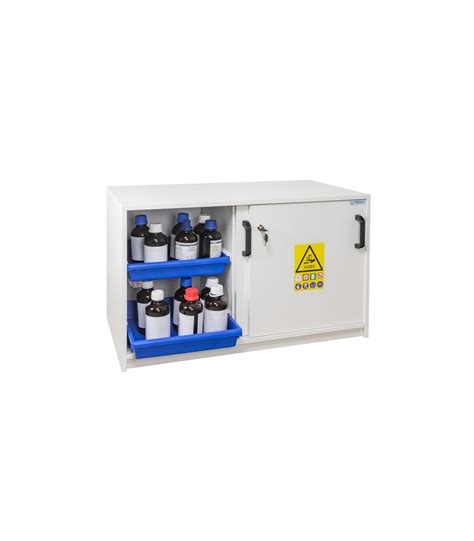 Corrosion Resistant Laboratory Cabinet For Acids And Gases 60 L Ecosafe