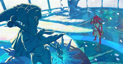 Mipha And Sidon The Legend Of Zelda And 1 More Drawn By Iketsumi