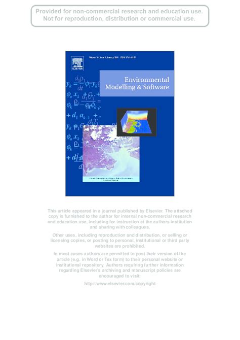 Pdf Coupling A Hydrological Water Quality Model And An Economic Optimization Model To Set Up A