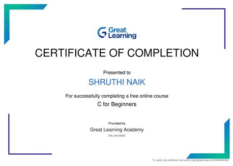 Learning Programming Cforbeginners Greatlearningacademy Continuouslearning Shruthi Naik
