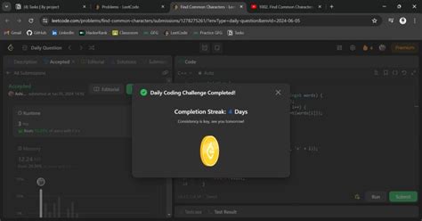 Ashish Kumar On Linkedin Leetcode Codingchallenge Softwaredeveloper Continuouslearning
