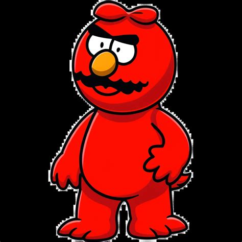 Annoyed Emo Elmo Emoji Ai Emoji Generator