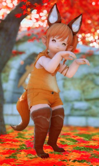 Fox Kit Minion Eorzea Collection