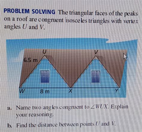 Solved Problem Solving The Triangular Faces Of The Peaks On