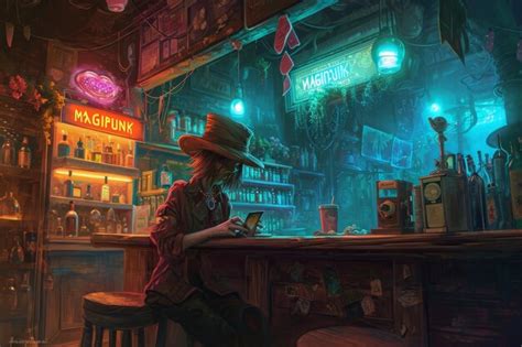 Premium Ai Image Discover The Enchanting World Of Magipunk