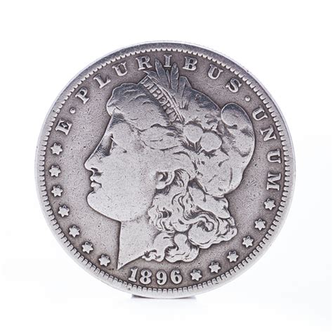 Antique 1896 Morgan One Dollar For Sale At 1stdibs 1896 Silver Dollar