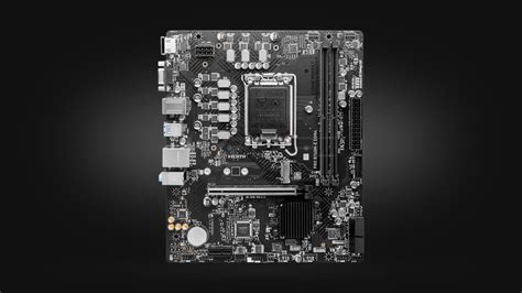 Материнская плата MSI PRO B760M-E DDR4 – фото, технические ...