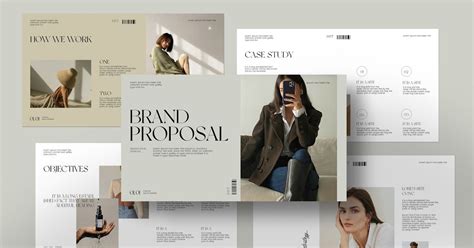 Предложение бренда Шаблон Powerpoint Шаблоны презентаций Включая каталог и концепция Envato