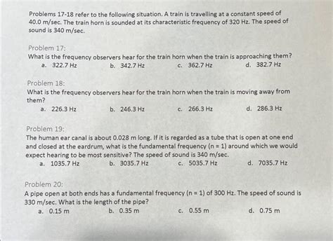 Solved Directions There Are 20 Multiple Choice Questions