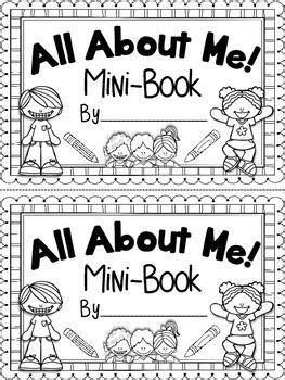 All About Me Booklet Printable