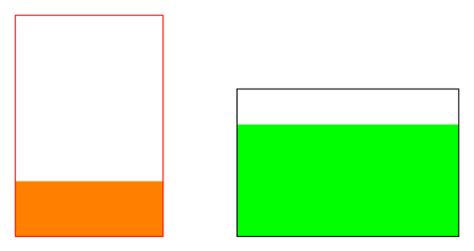 How Can One Partially Fill A Rectangle Up To A Certain Relative Height In TikZ TeX LaTeX