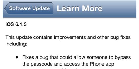 Apple Releases Iphone Lock Screen Fix