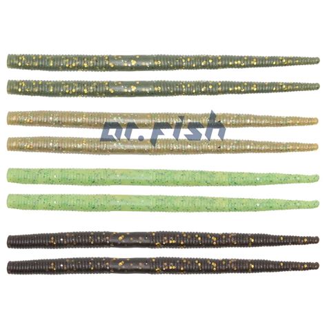 Drfish 10x Wobbler Jigging Soft Worm Lure Set 135mm Sinking Diving