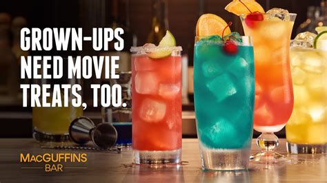 Amc Theatres Cheers Join Us At The Macguffins Bar At Amc And Enjoy Our Specialty Cocktails