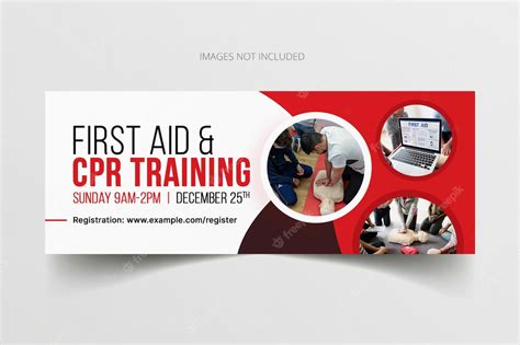 Premium Psd Cpr Training Facebook Cover Templates With Frist Aid