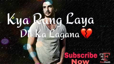 Kiya Rang Laya ️ Ka Lagana Whatsapp Status Fun Feeds Youtube