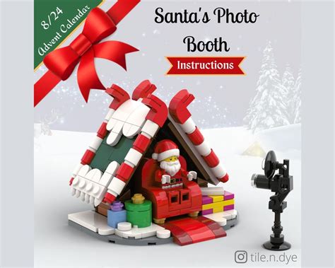 Lego Moc Santas Photo Booth Lego Christmas Moc By Marinbrickdesign