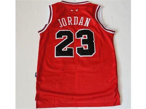 Michael Jordan Chicago Bulls 23 Retro Nba Jersey Red Nwt Adult Xlarge