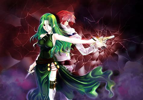 Lamia Loveless And Axel Almer Super Robot Wars And 1 More Drawn By St
