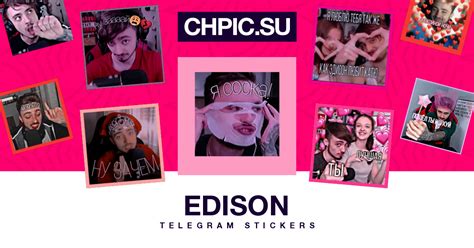 Edison Telegram Stickers
