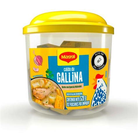 Caldo De Gallina Maggi Cubos Supermercado Metr Polis