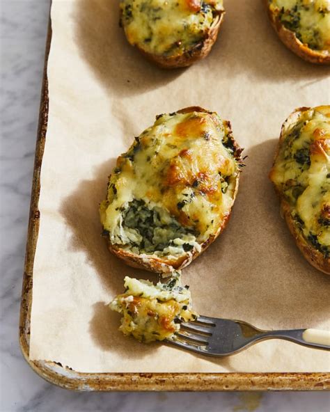 Smitten Kitchens Twice Baked Potatoes With Kale Recipe Review The