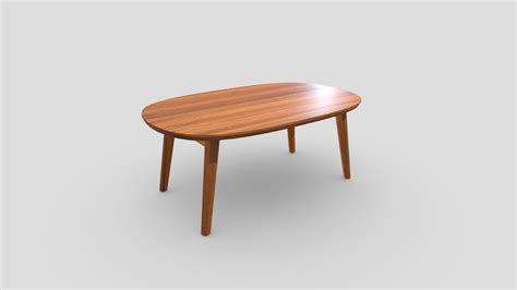 Folding Wooden Sofa Table Buy Royalty Free 3d Model By Interior Model