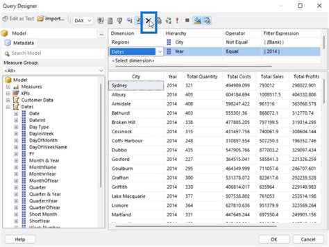 Report Builder Tutorial Sort Filter Data In Paginated Reports