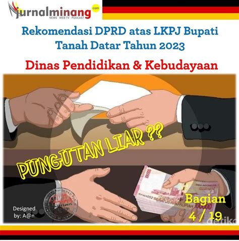 Dinas Dikbud Tanah Datar Mulai Main Api DPRD Kuliti Bupati Melalui