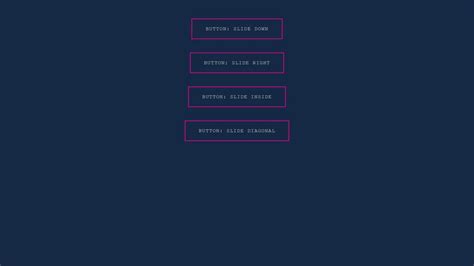 Css Button On Hover Slide Effect