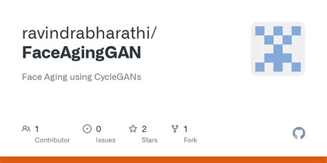Github Ravindrabharathi Faceaginggan Face Aging Using Cyclegans
