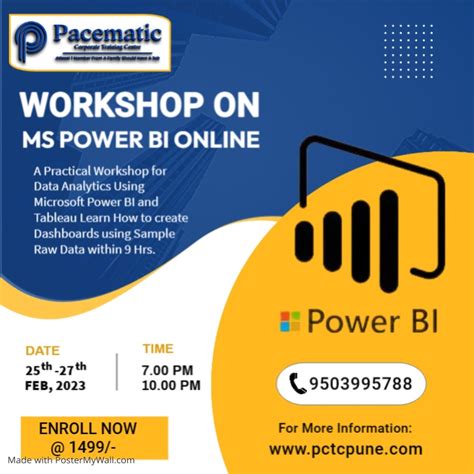 powerbi webinar postermywall
