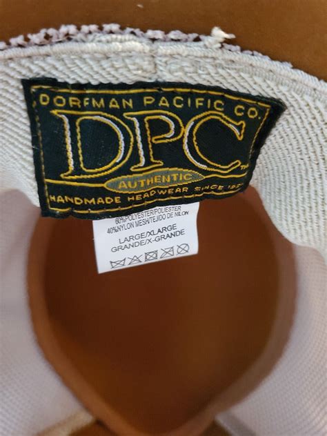 Dorfman Pacific Outback Hat Mens Large Xlarge Tan Gem