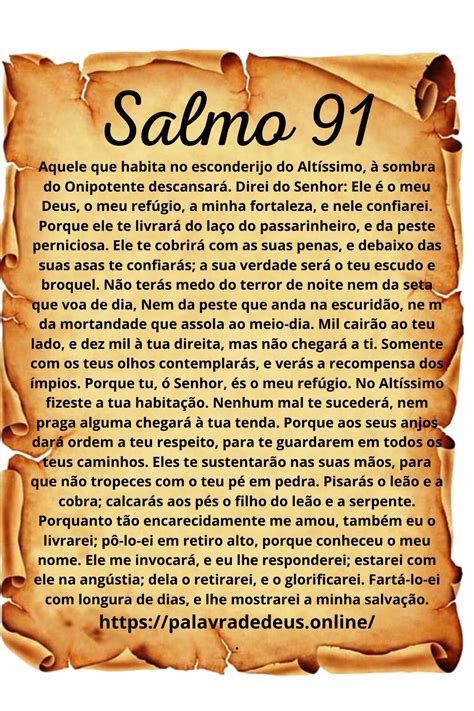 Salmo 91 Catolico Para Imprimir Porn Sex Picture