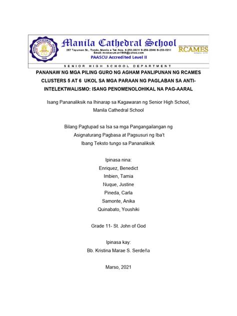 Group 6 Pananaliksik Pdf