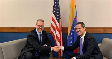 Juan Guaidó Se Reunió Con El Embajador De Los Estados Unidos Para