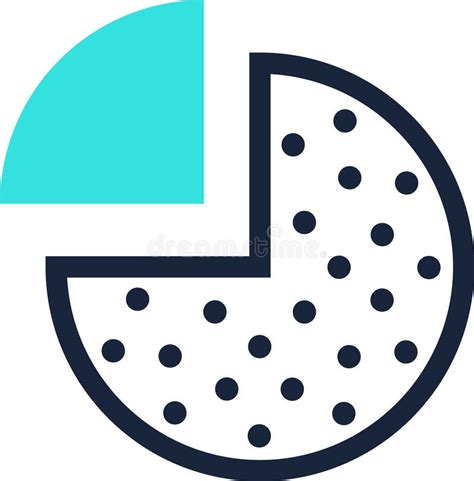 Modern Vector Illustration Of A Pie Chart With A Separated Slice Representing Market Share