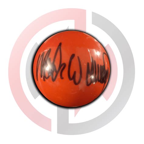 Mark Williams Snooker Hand Signed Ball