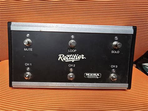 Mesa Boogie Multiwatt Dual Rectifier Footswitch 2020s Reverb
