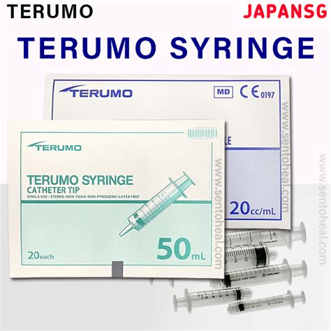 Terumo Syringes Luer Slip Tip Lock Tip Catheter Tip Luer Eccentric